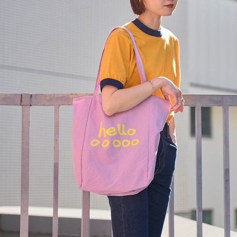 murir【MUR25003 hello ナイロンロゴトート】パープル – CORRECT Official Online Store